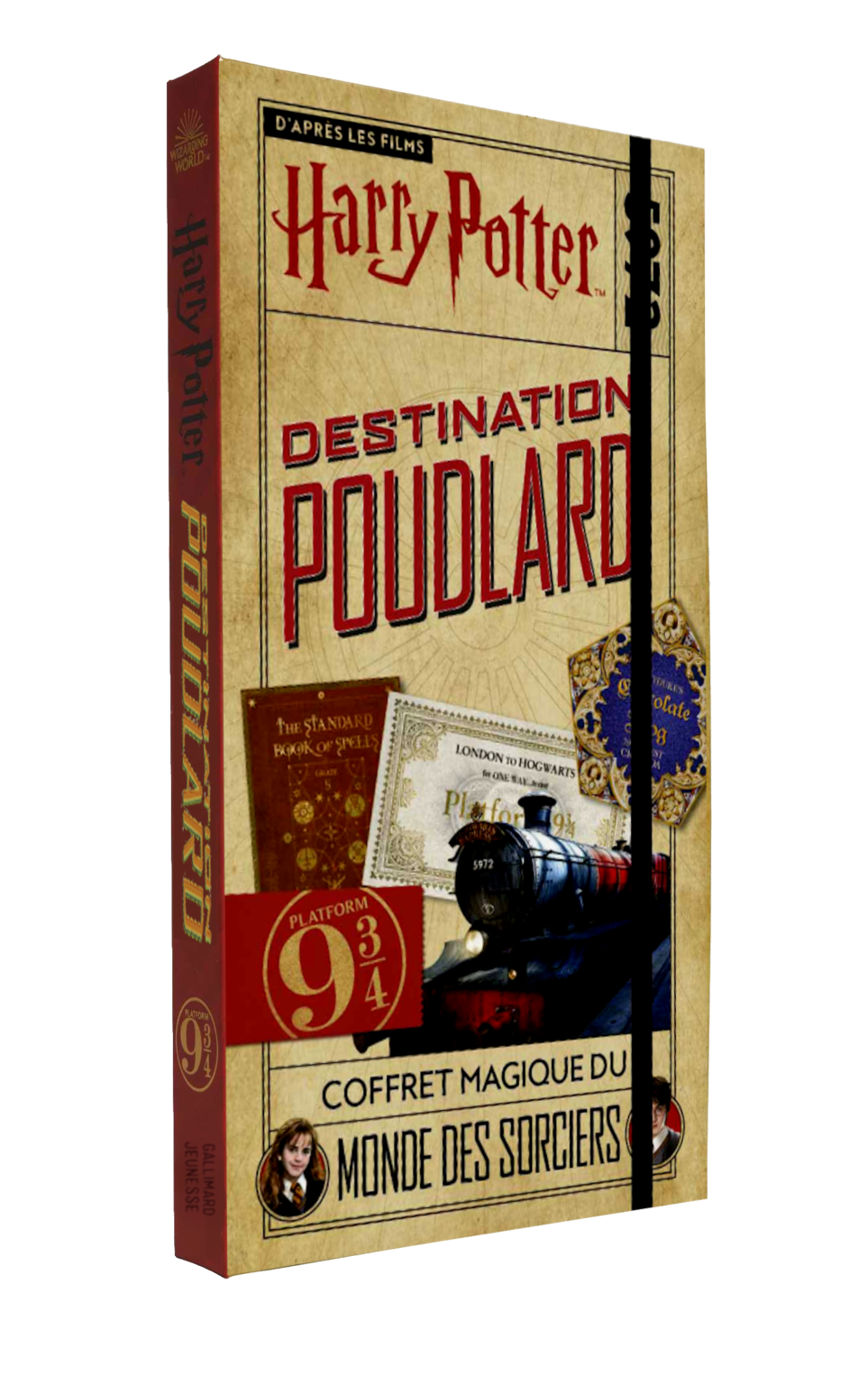 Un coffret rempli de goodies chez Gallimard : Destination Poudlard - La ...